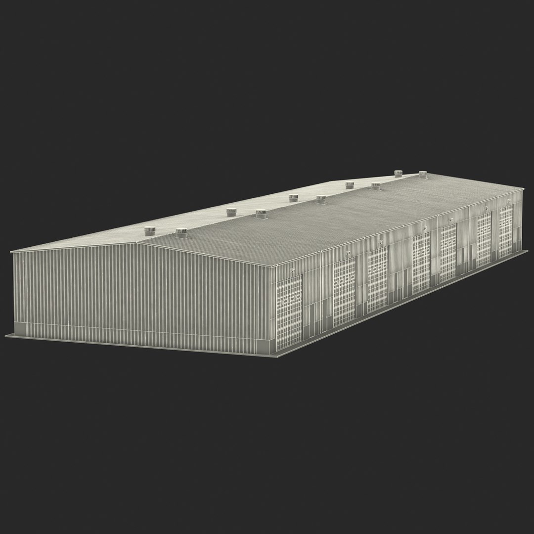 3d Model Warehouse Building Interior