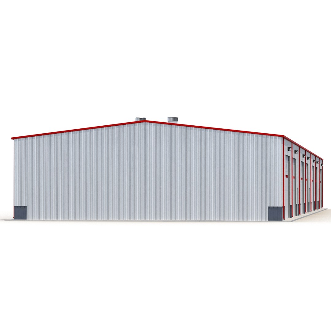 3d model warehouse building interior
