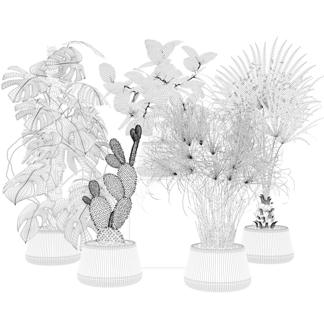 3D Model Plants Collection 131 - TurboSquid 1959422