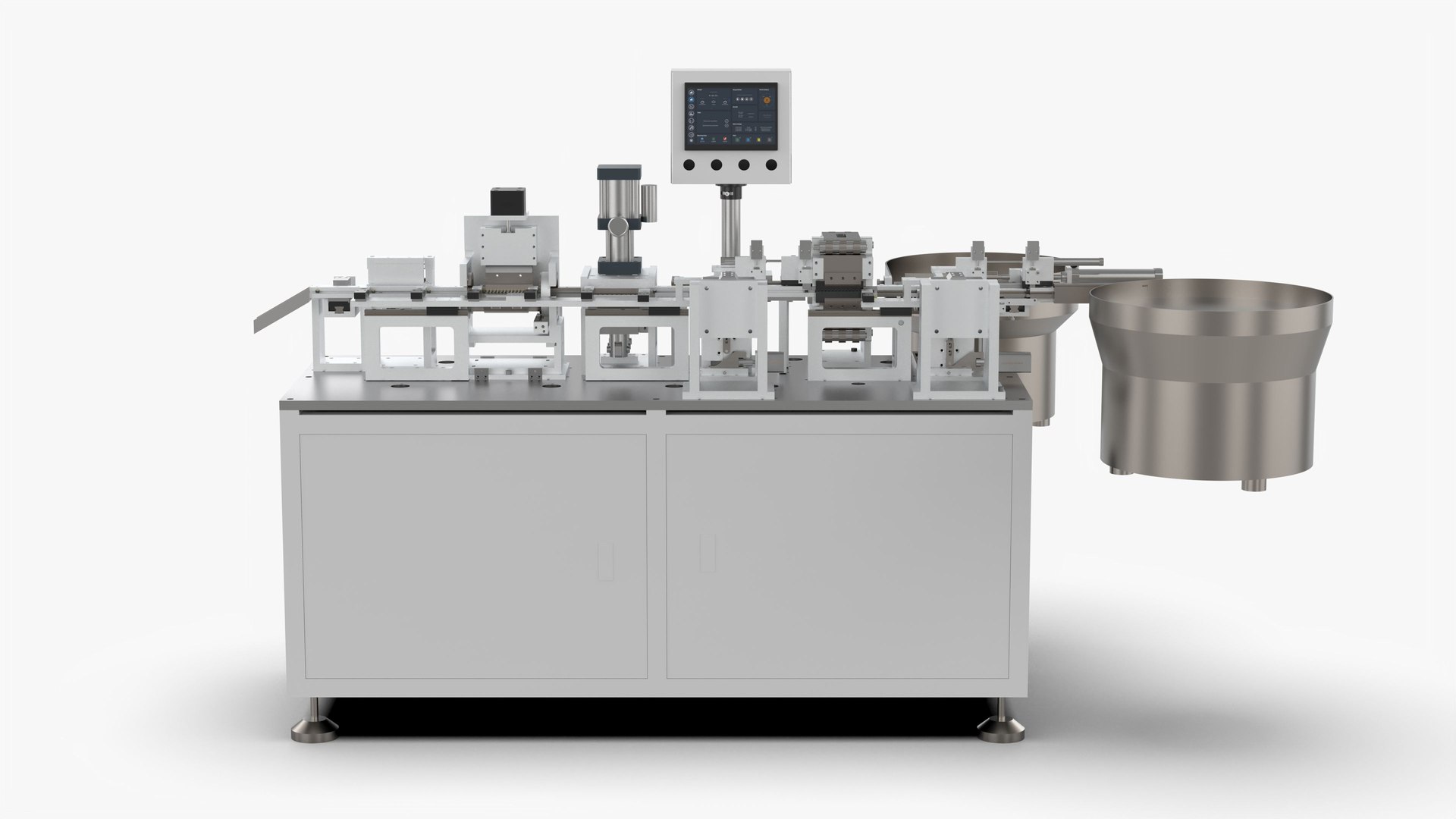 Automatic Loose End Pin Insertion Machine 3D model - TurboSquid 2010284