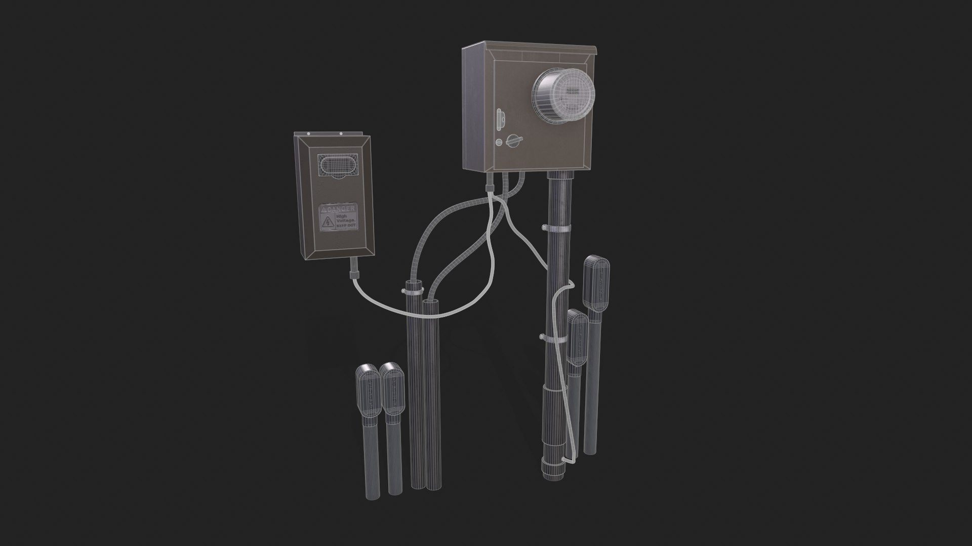 Electrical Box 3D Model - TurboSquid 1765877