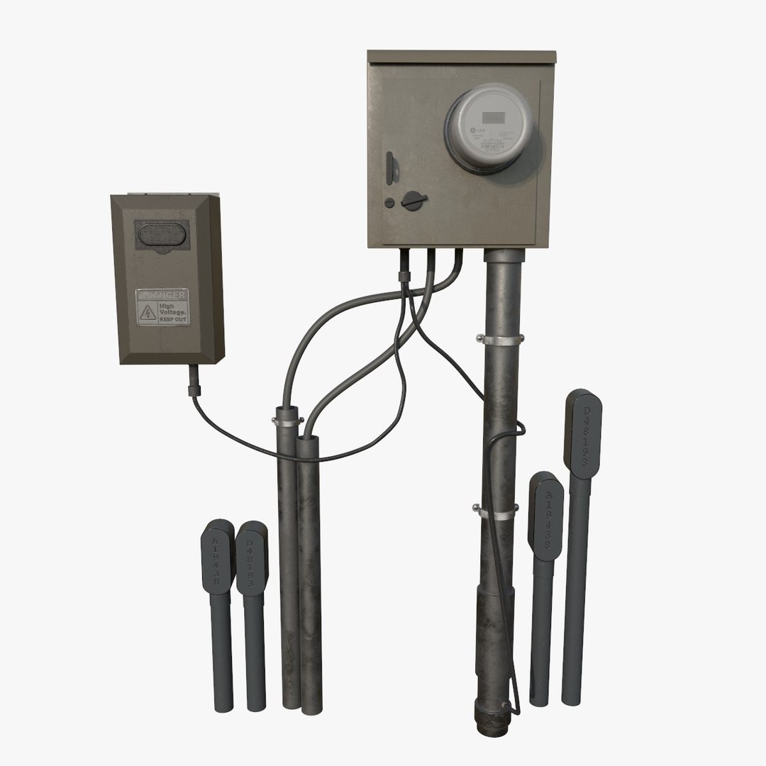 Electrical Box 3D model - TurboSquid 1765877