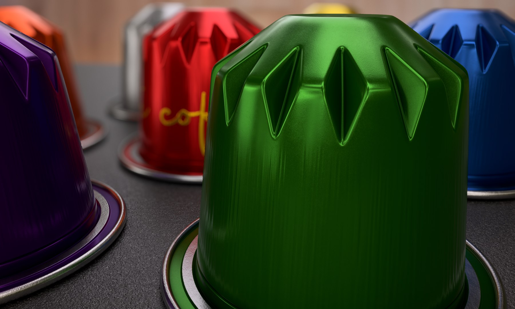 3D Capsules Nespresso Model - TurboSquid 1809630