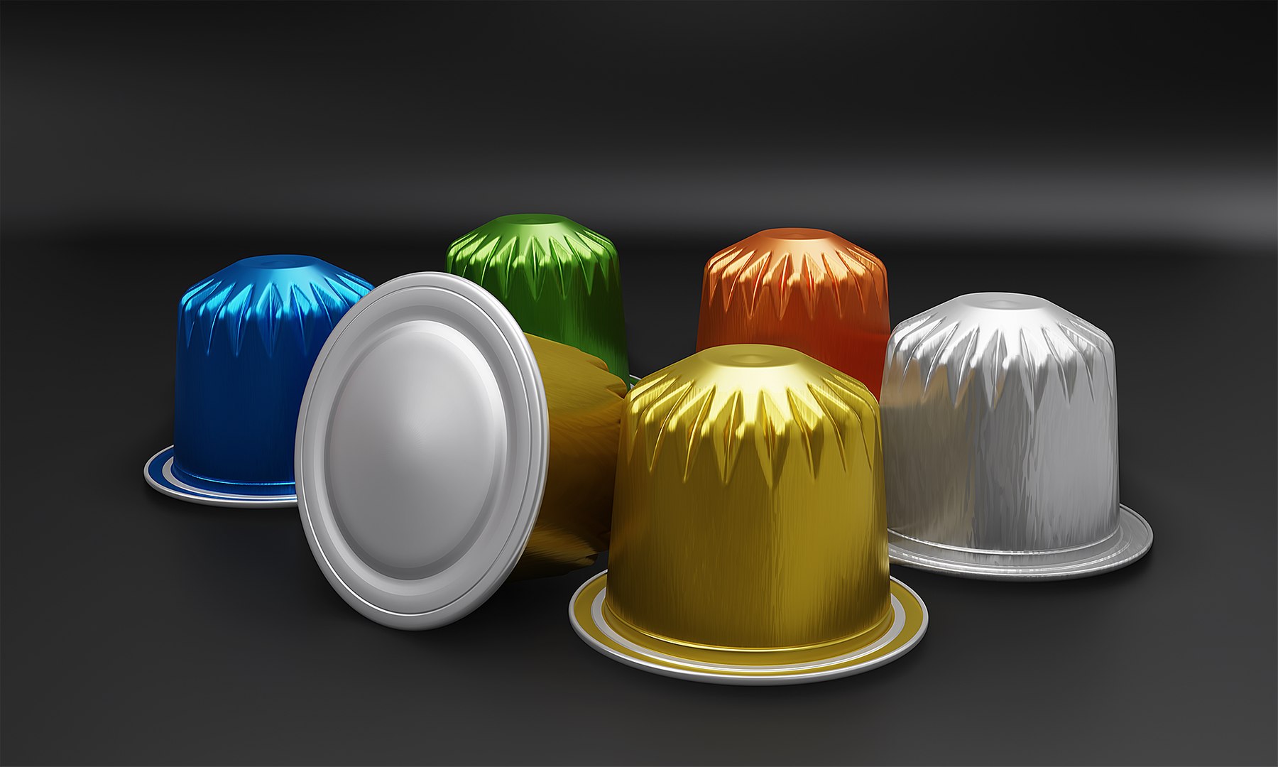 3D Capsules Nespresso model - TurboSquid 1809630