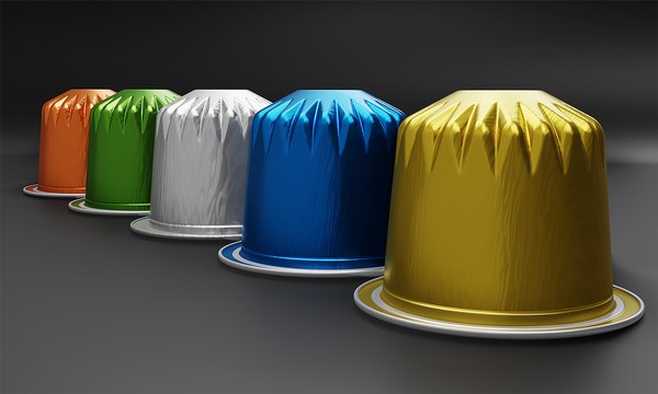 3D Capsules Nespresso model - TurboSquid 1809630