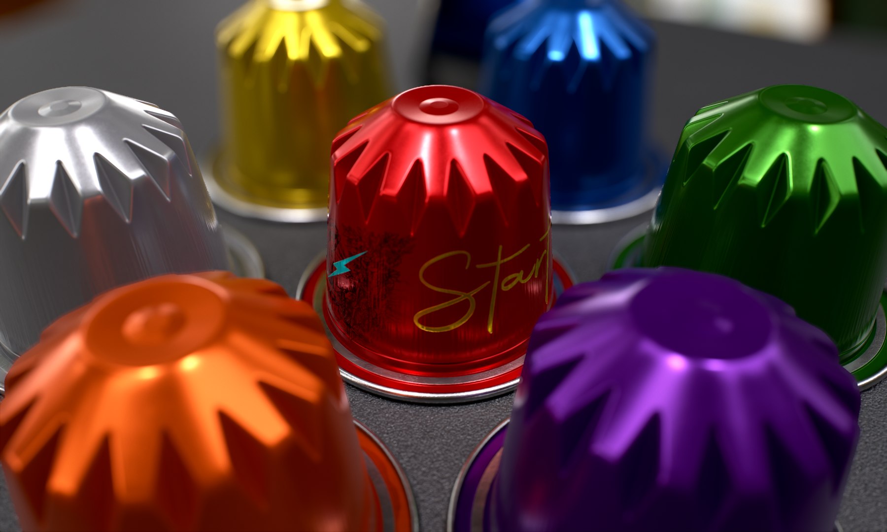 3D Capsules Nespresso Model - TurboSquid 1809630