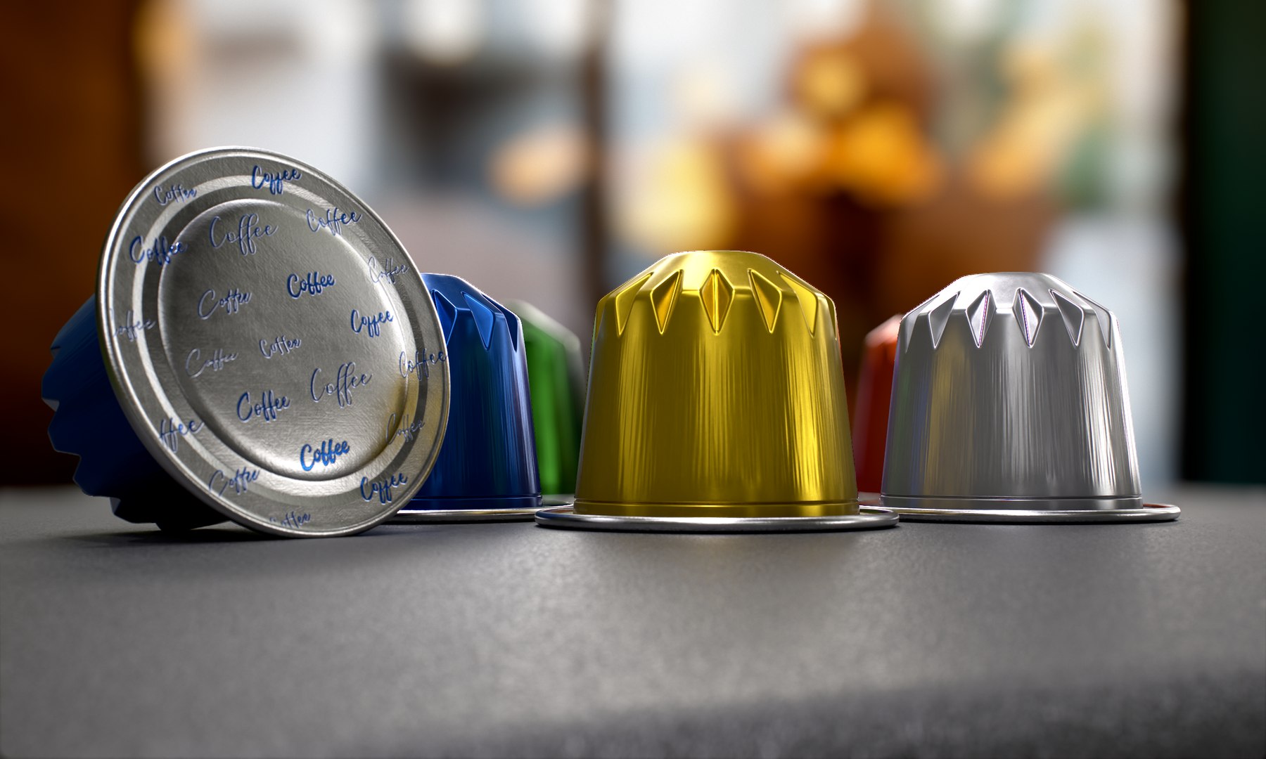 3D Capsules Nespresso Model - TurboSquid 1809630