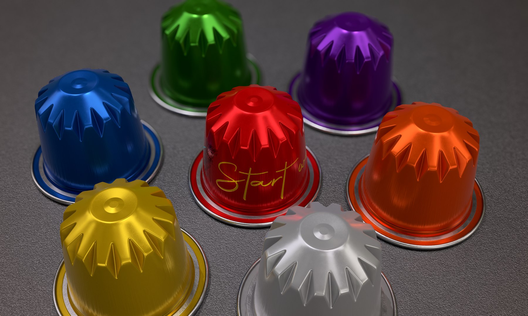 3D Capsules Nespresso Model - TurboSquid 1809630