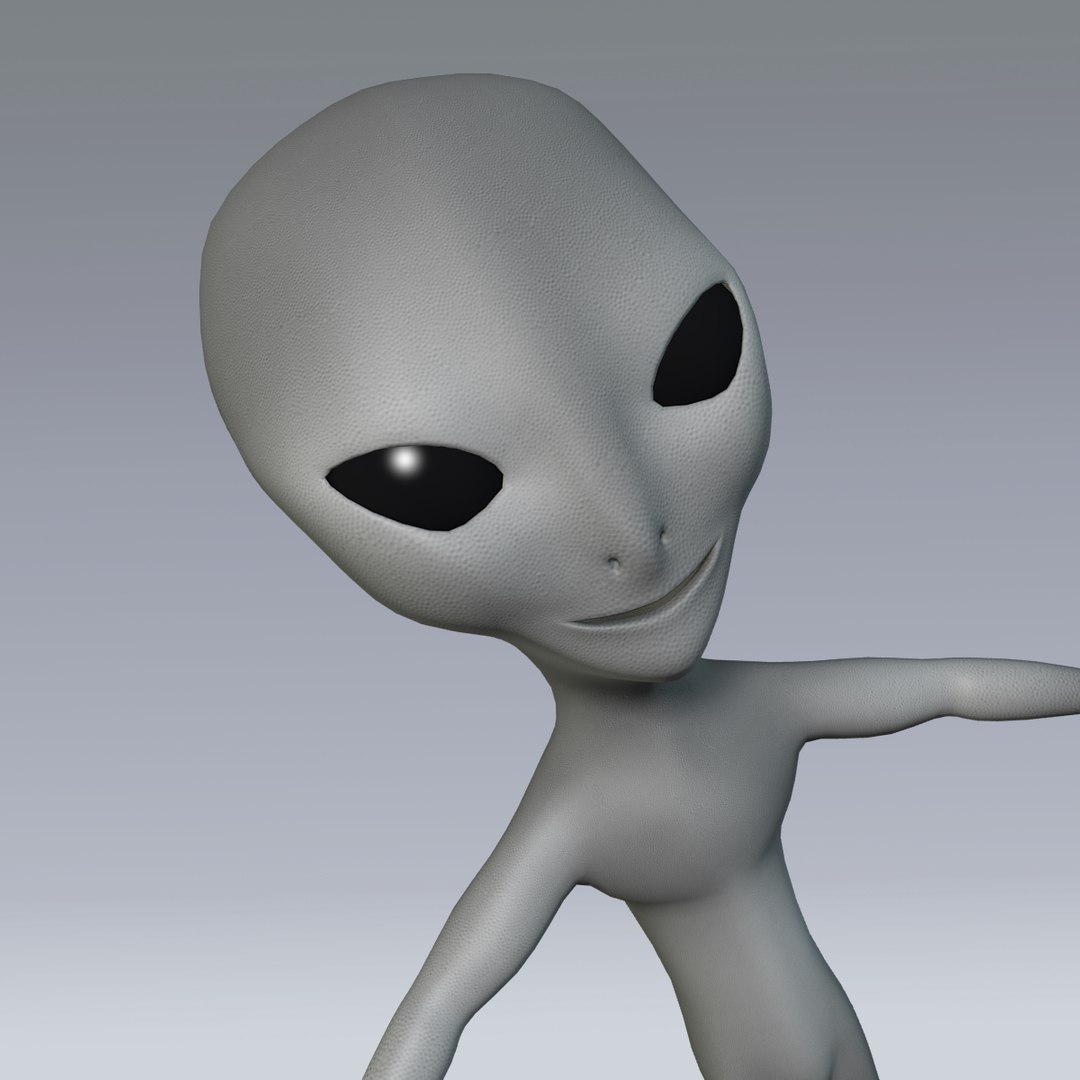 3d Alien Model