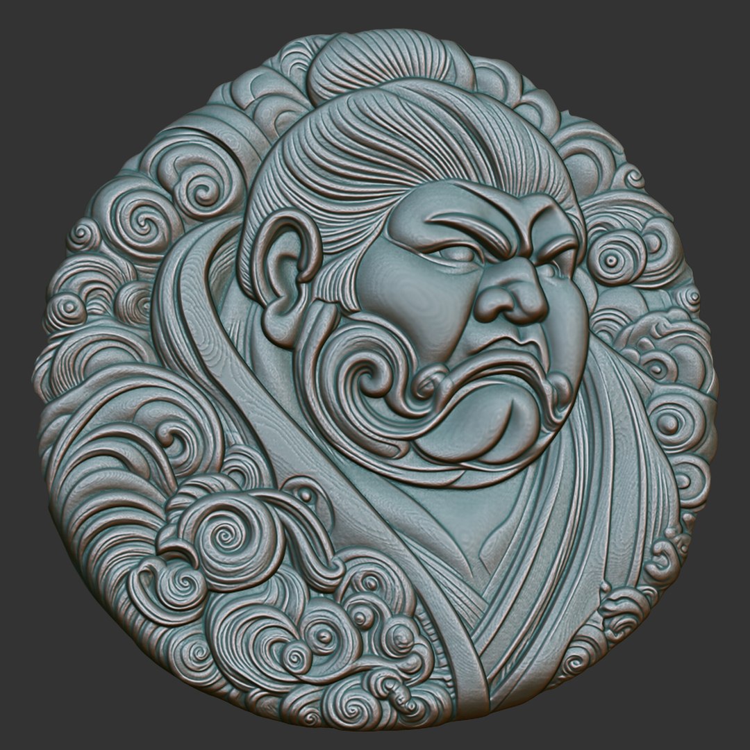 Sumo Wrestler Basrelief 09 240802 Model - TurboSquid 2380937