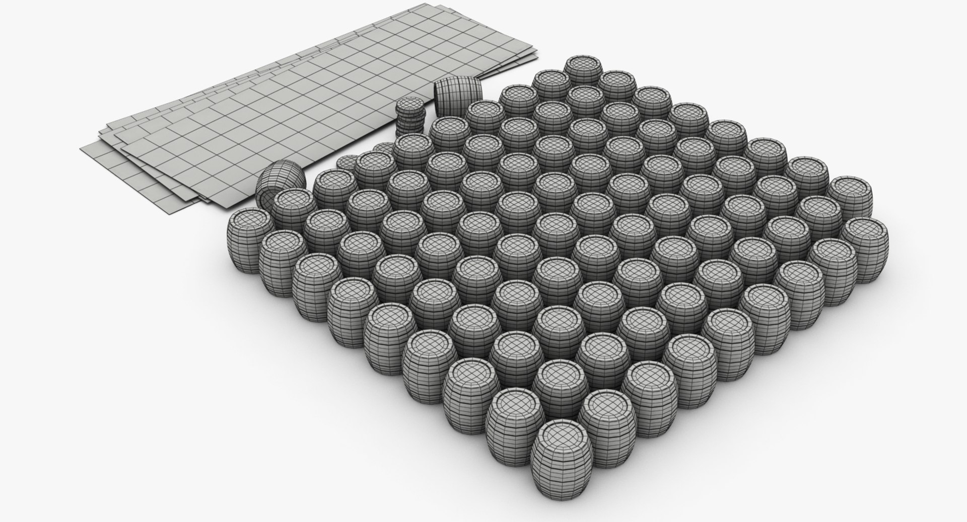 Bingo Keg Card 3D Model - TurboSquid 1353397