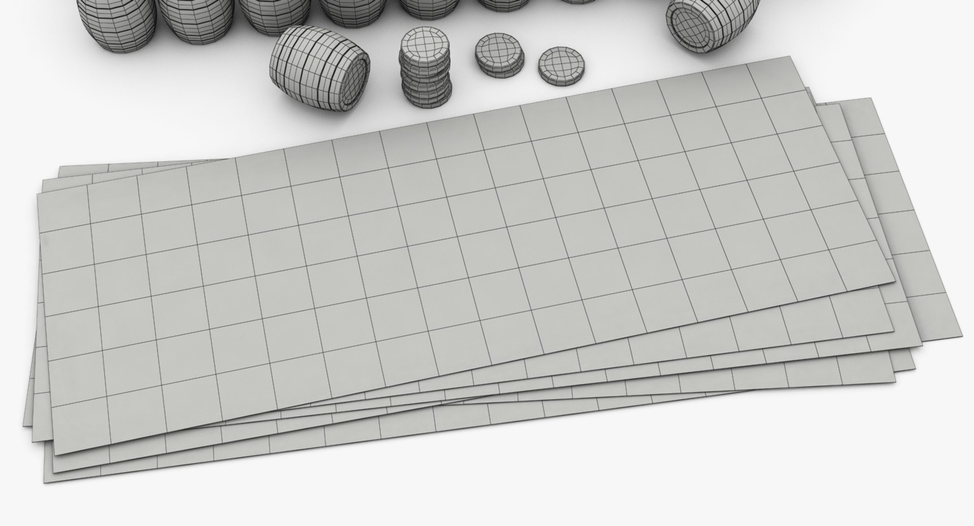Bingo Keg Card 3D Model - TurboSquid 1353397