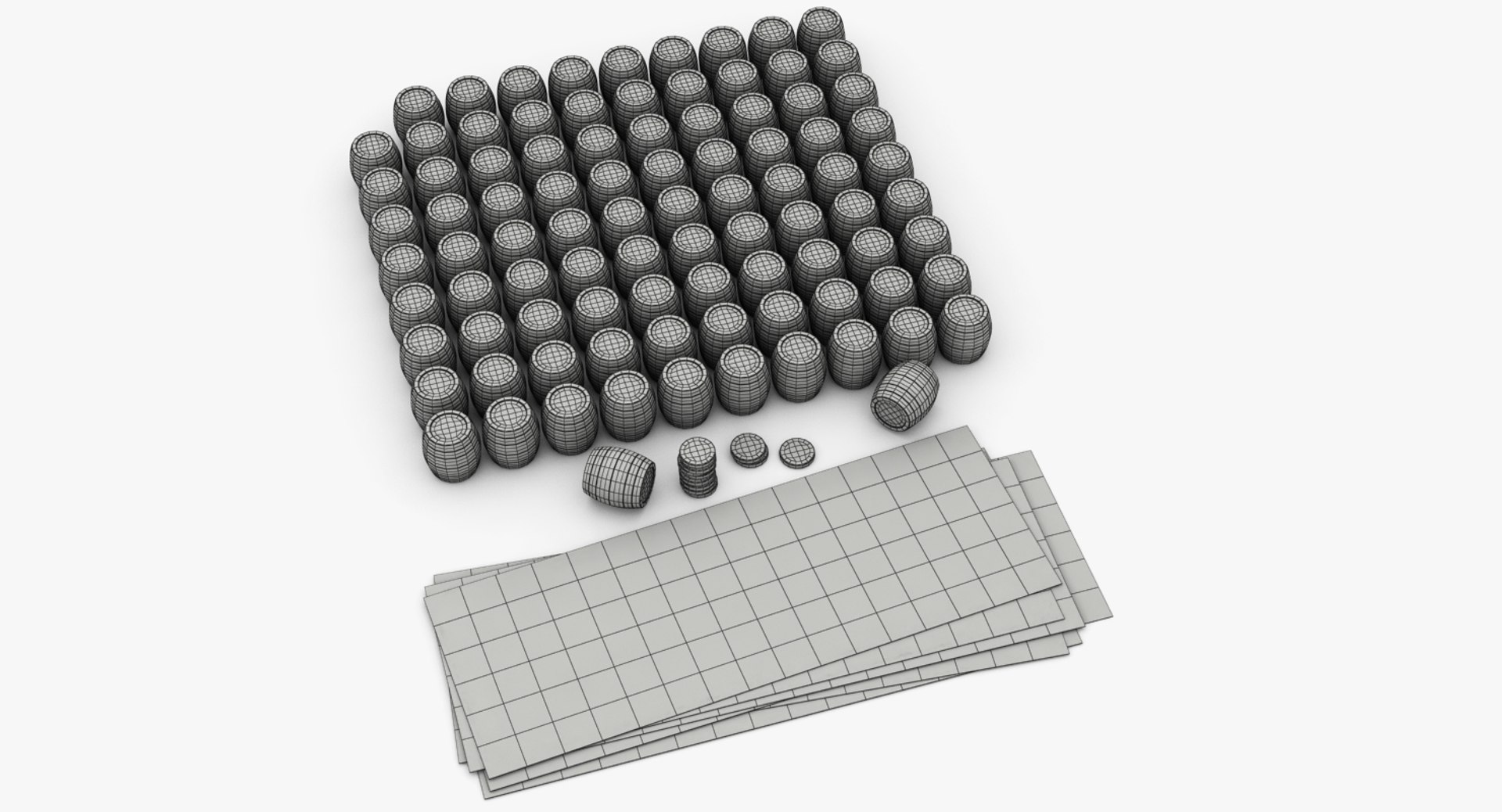 Bingo Keg Card 3D Model - TurboSquid 1353397