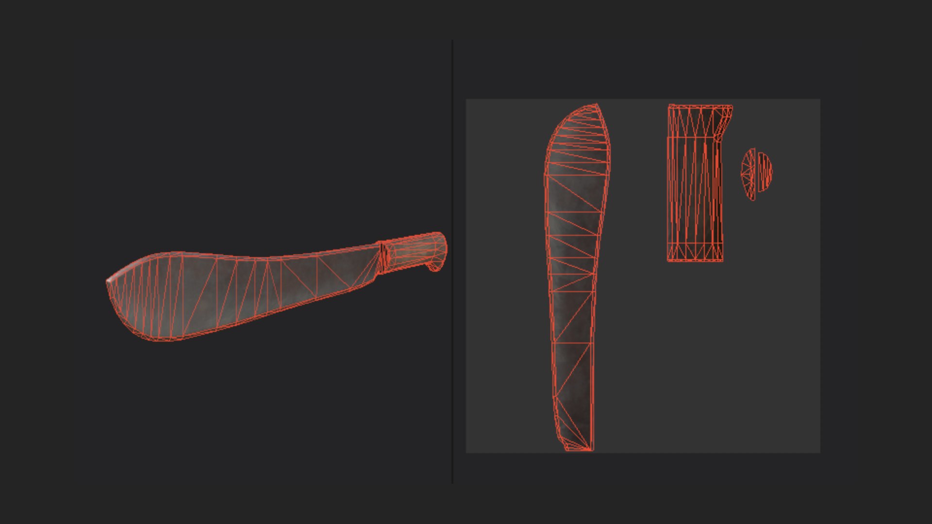 Knife 3D Model 003 3D Model - TurboSquid 2511038
