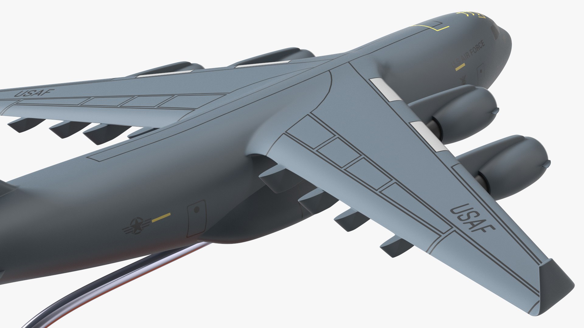 Globemaster III Scale Model with Stand 3D - TurboSquid 1771810