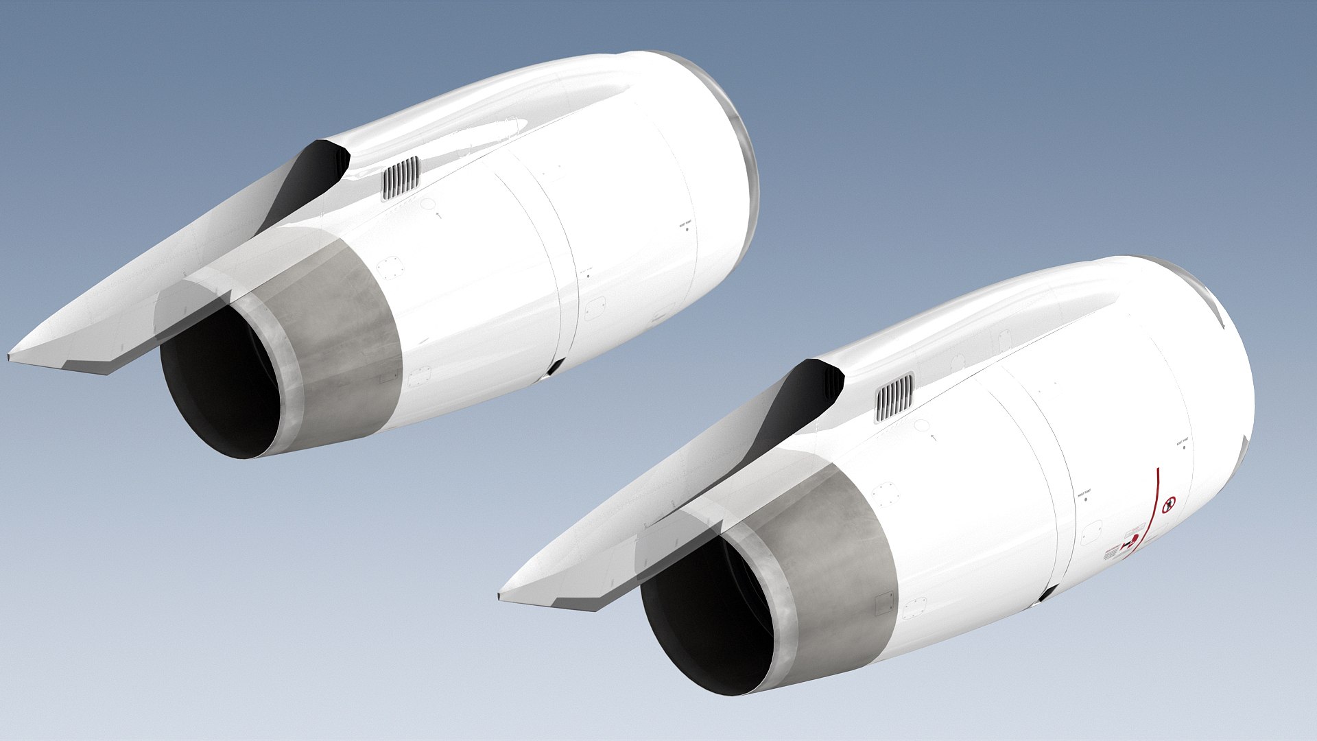 Boeing 747-757-767 Family Engine 3D - TurboSquid 2175624