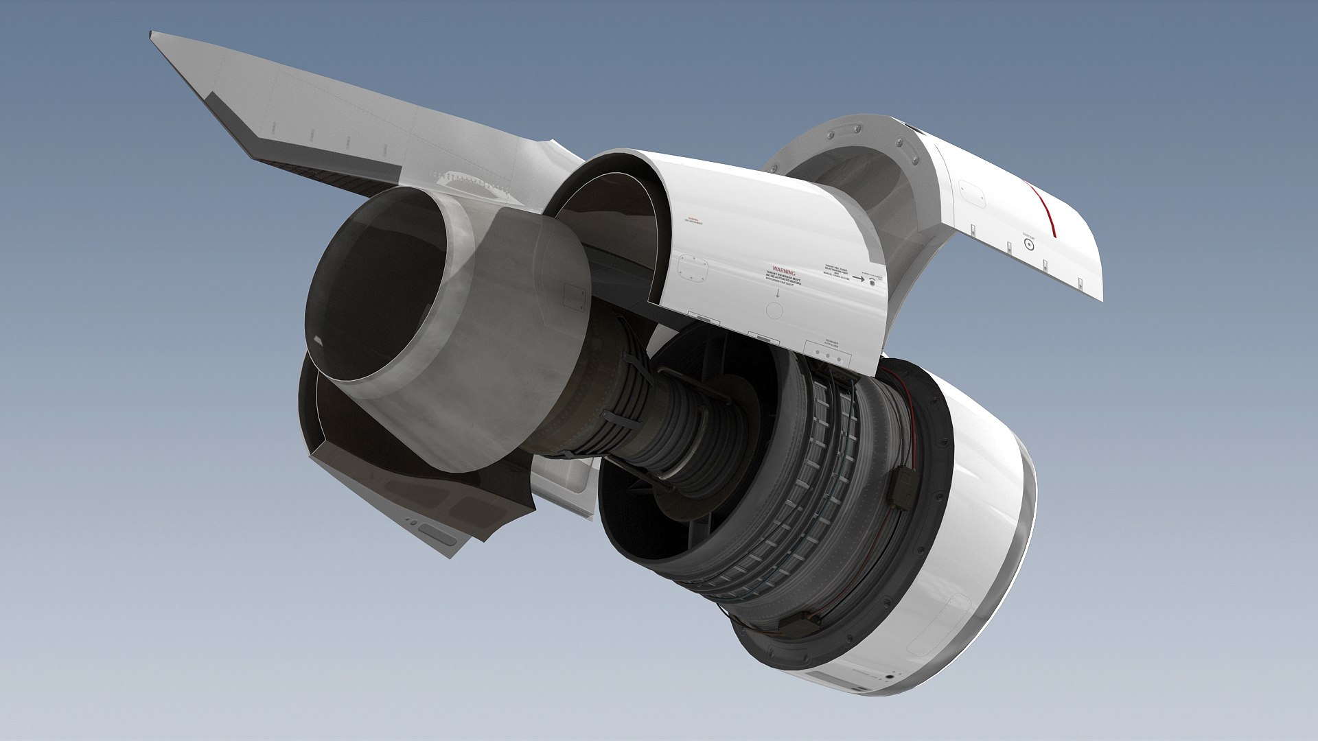 Boeing 747-757-767 Family Engine 3D - TurboSquid 2175624