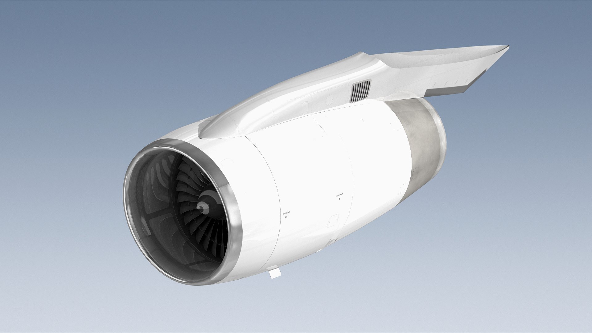 Boeing 747-757-767 Family Engine 3D - TurboSquid 2175624