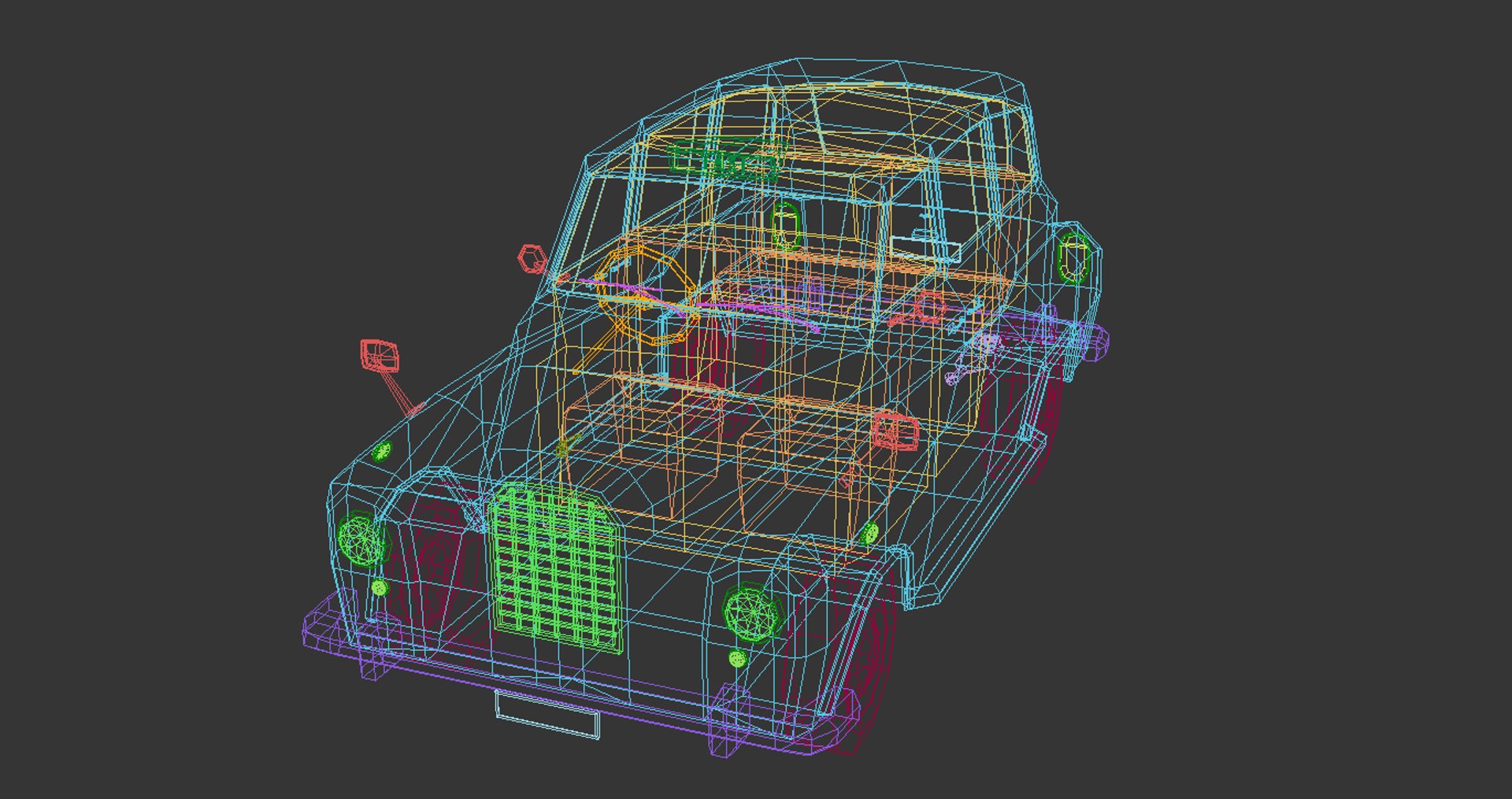 3D Taxi Cab - TurboSquid 1505138