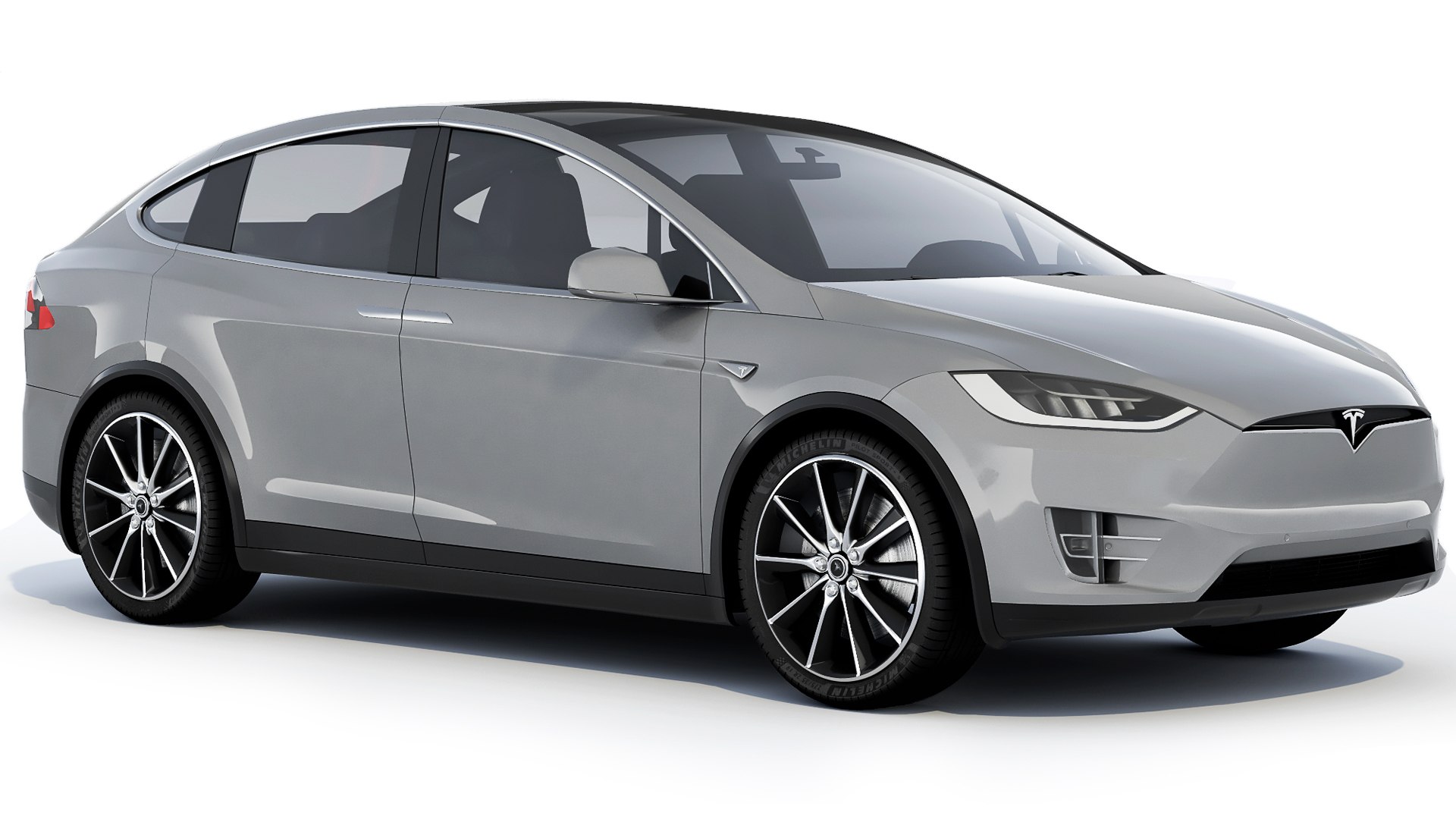 Tesla Model X 2017 model - TurboSquid 2132526
