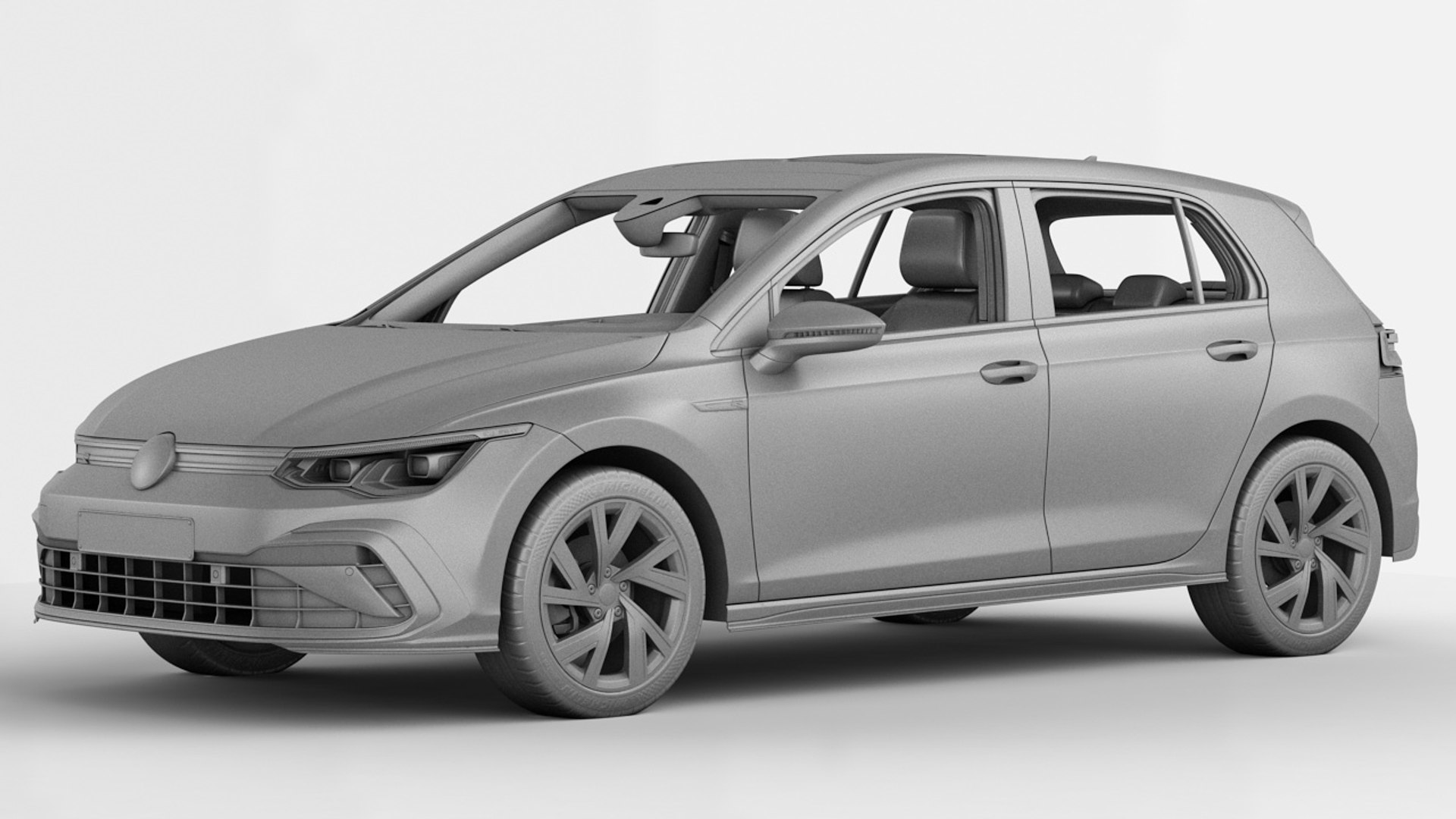 3D Volkswagen Golf R-line Model - TurboSquid 1653871