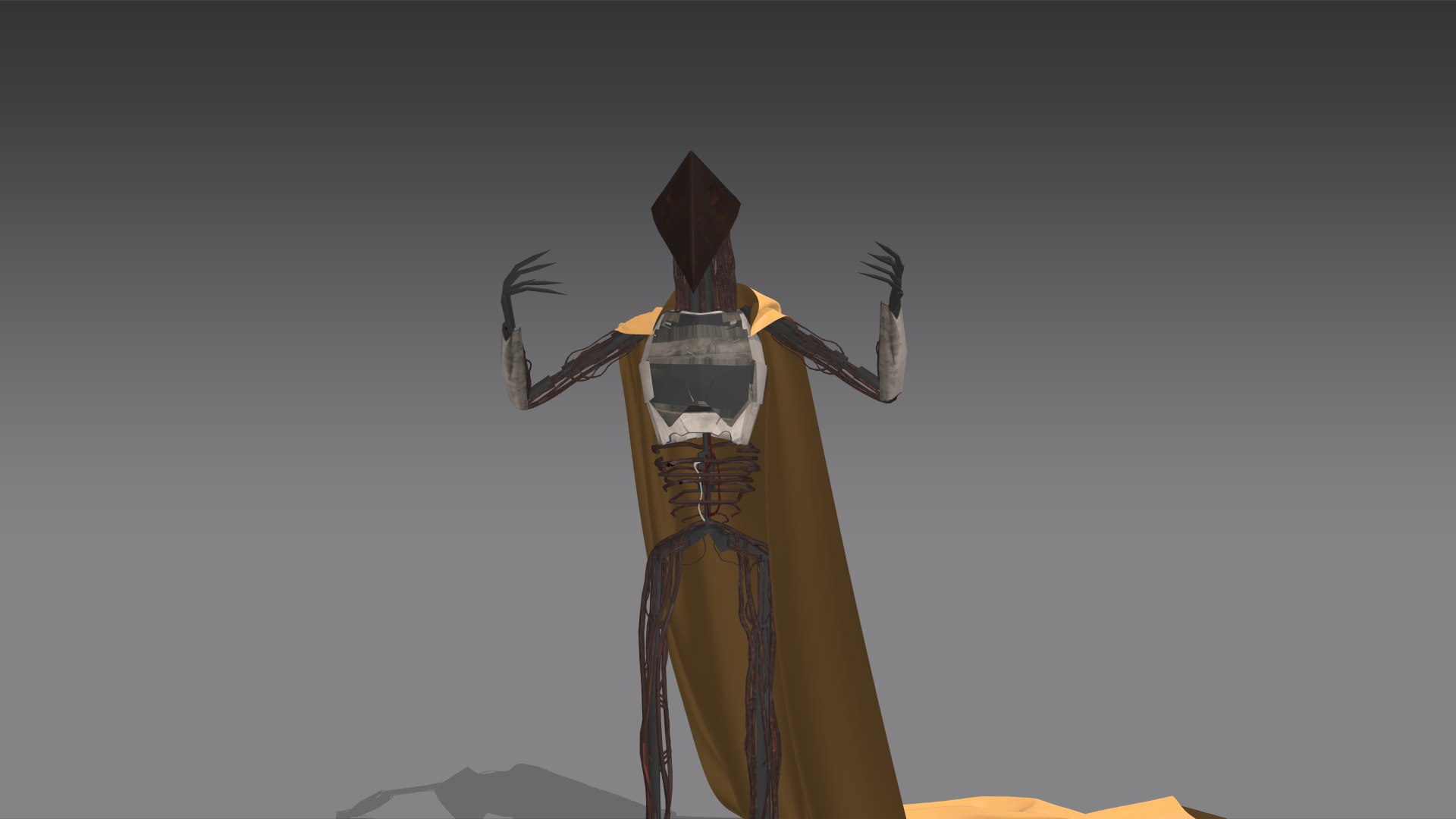 3D Am I Have No Mouth And I Must Scream - TurboSquid 2391272