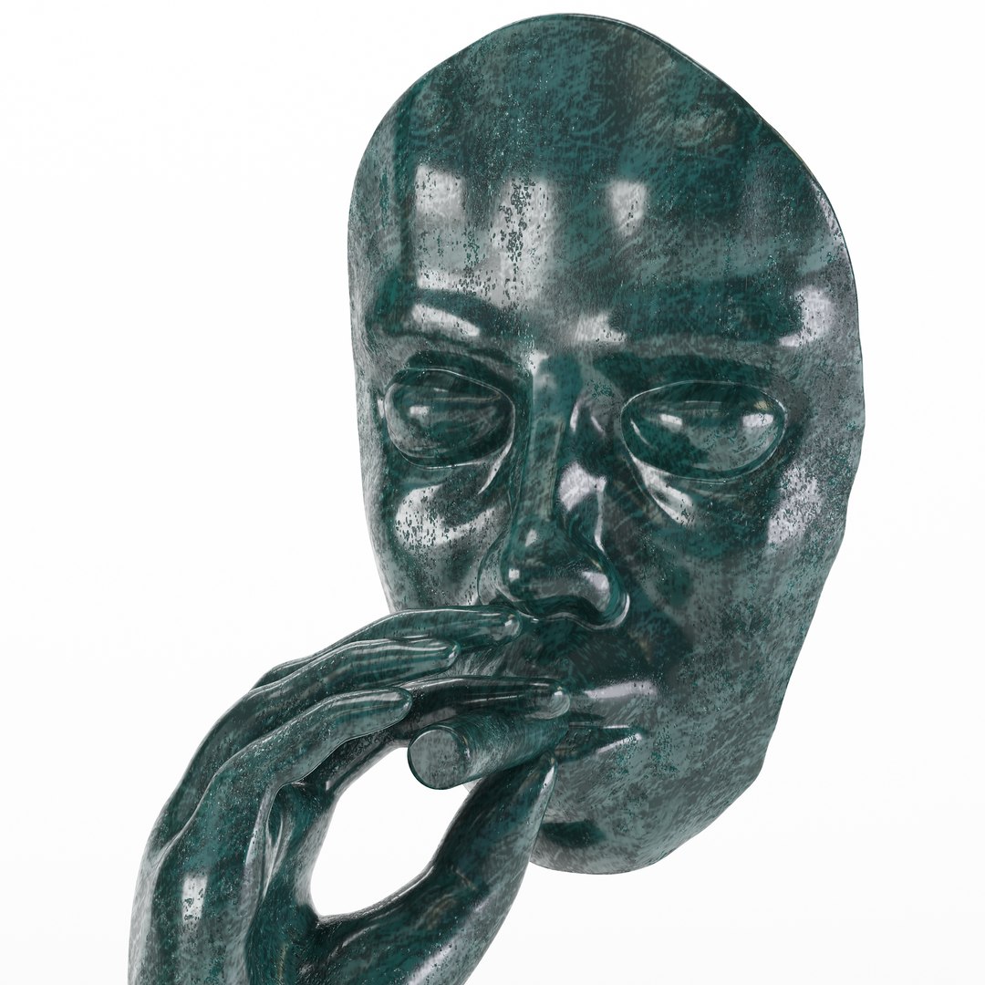 Retro smoker sculpture 3D model - TurboSquid 1707214