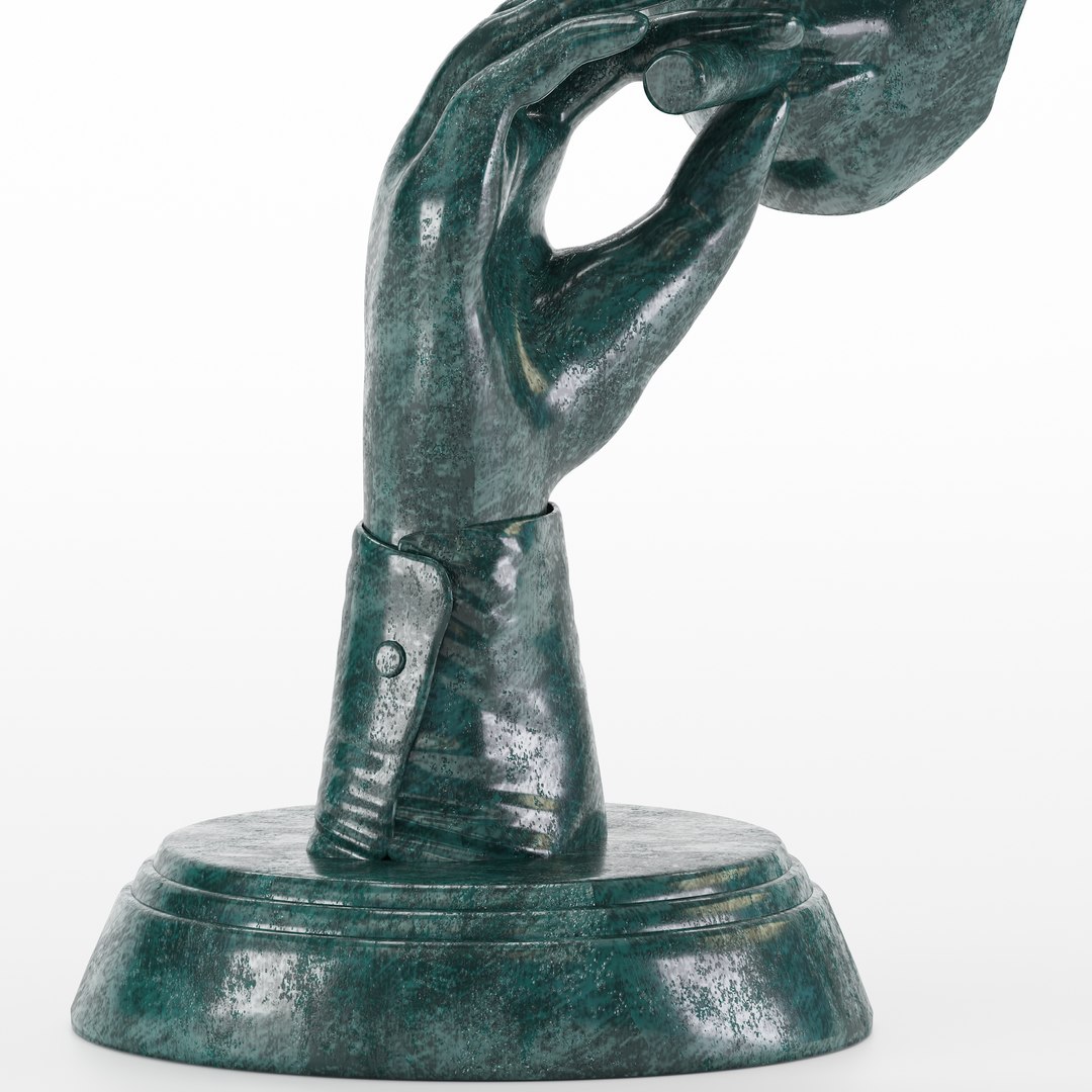 Retro smoker sculpture 3D model - TurboSquid 1707214