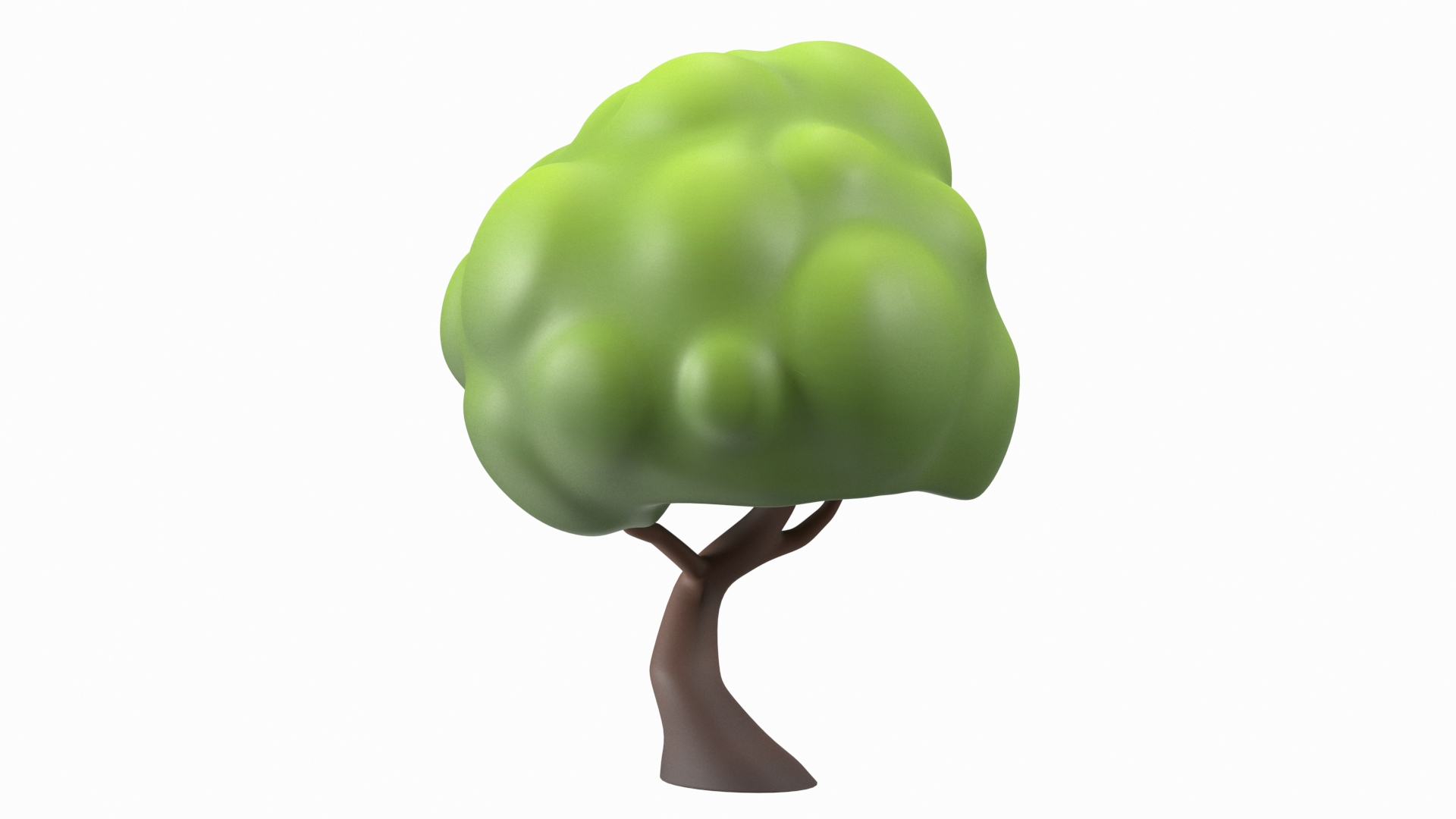 Cartoon Trees Collection 2 3D Model - TurboSquid 2198790