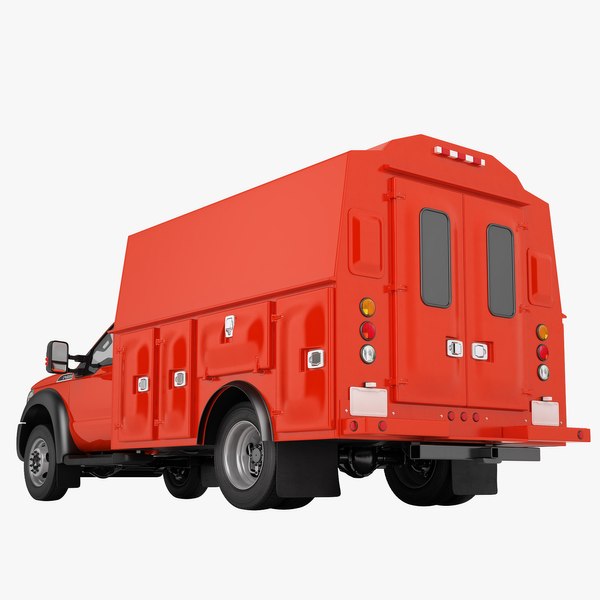 3D Ford F450 2012 Service Truck 04 - TurboSquid 1760744