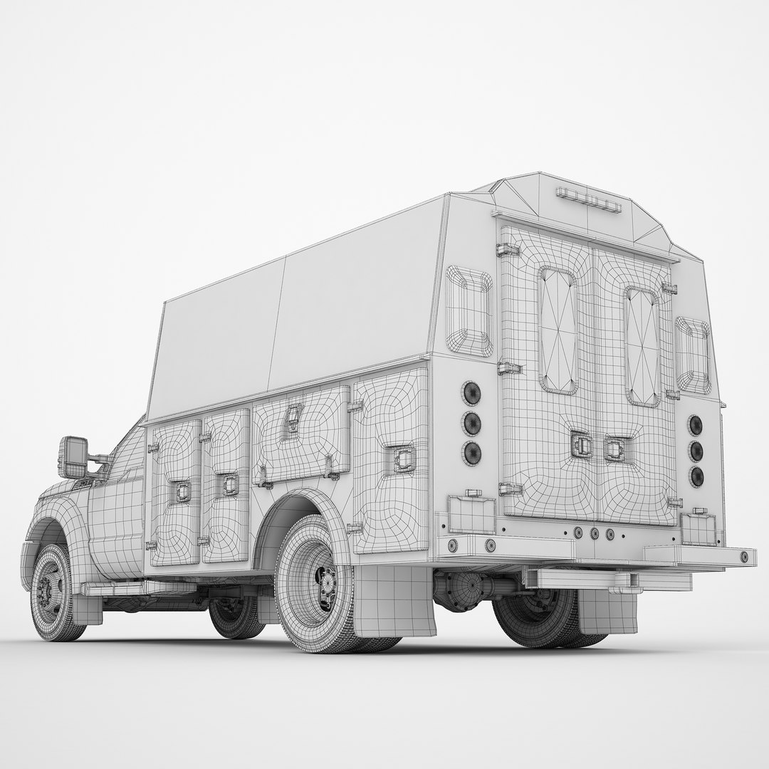 3D Ford F450 2012 Service Truck 04 - TurboSquid 1760744
