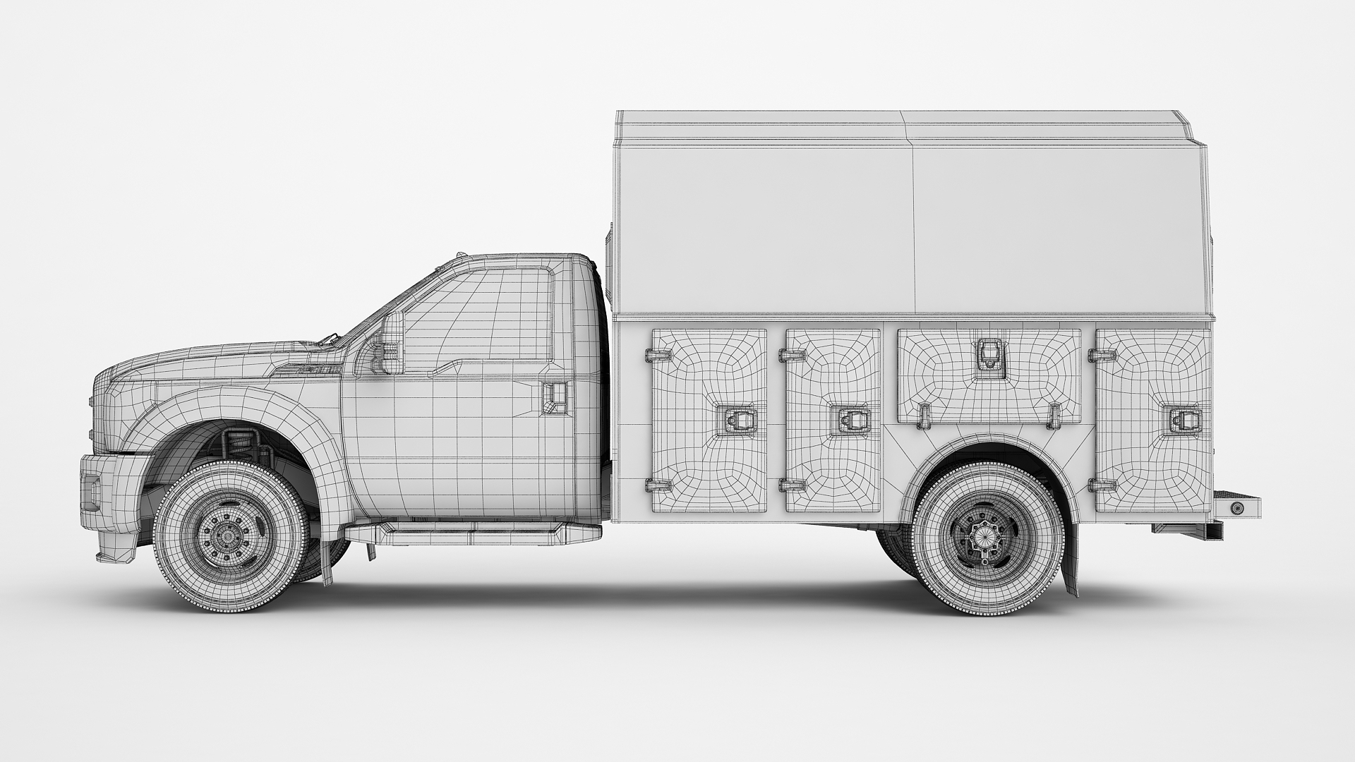 3D Ford F450 2012 Service Truck 04 - TurboSquid 1760744