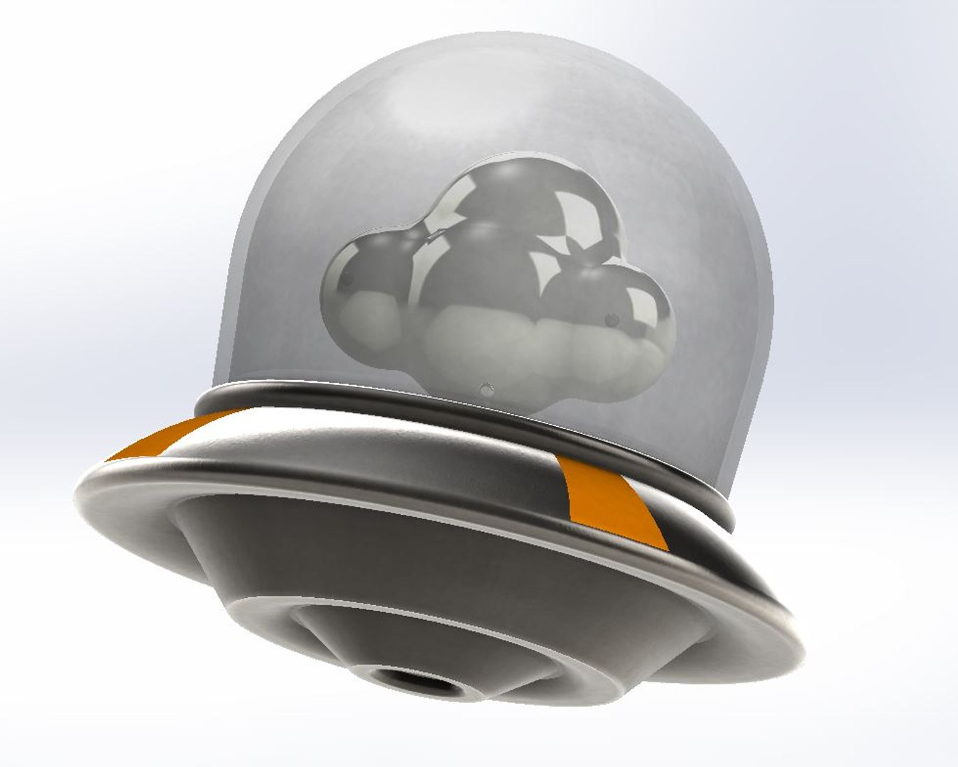 3D Ufo Alien Metal Slug Model - TurboSquid 1600583