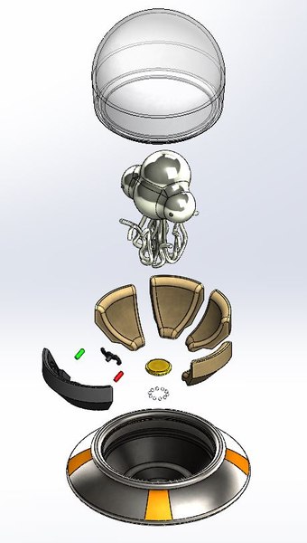 3D ufo alien metal slug model - TurboSquid 1600583