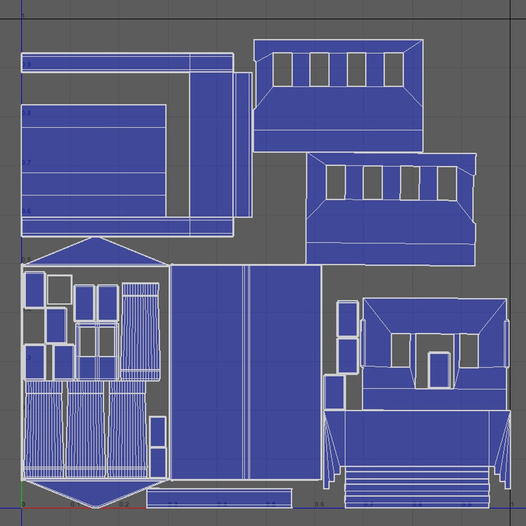 3D Model Low Poly Courthouse - TurboSquid 2030158