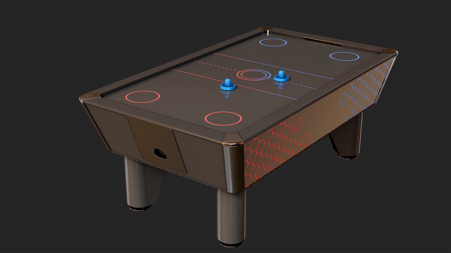 3D Model Hockey Table - TurboSquid 1810479