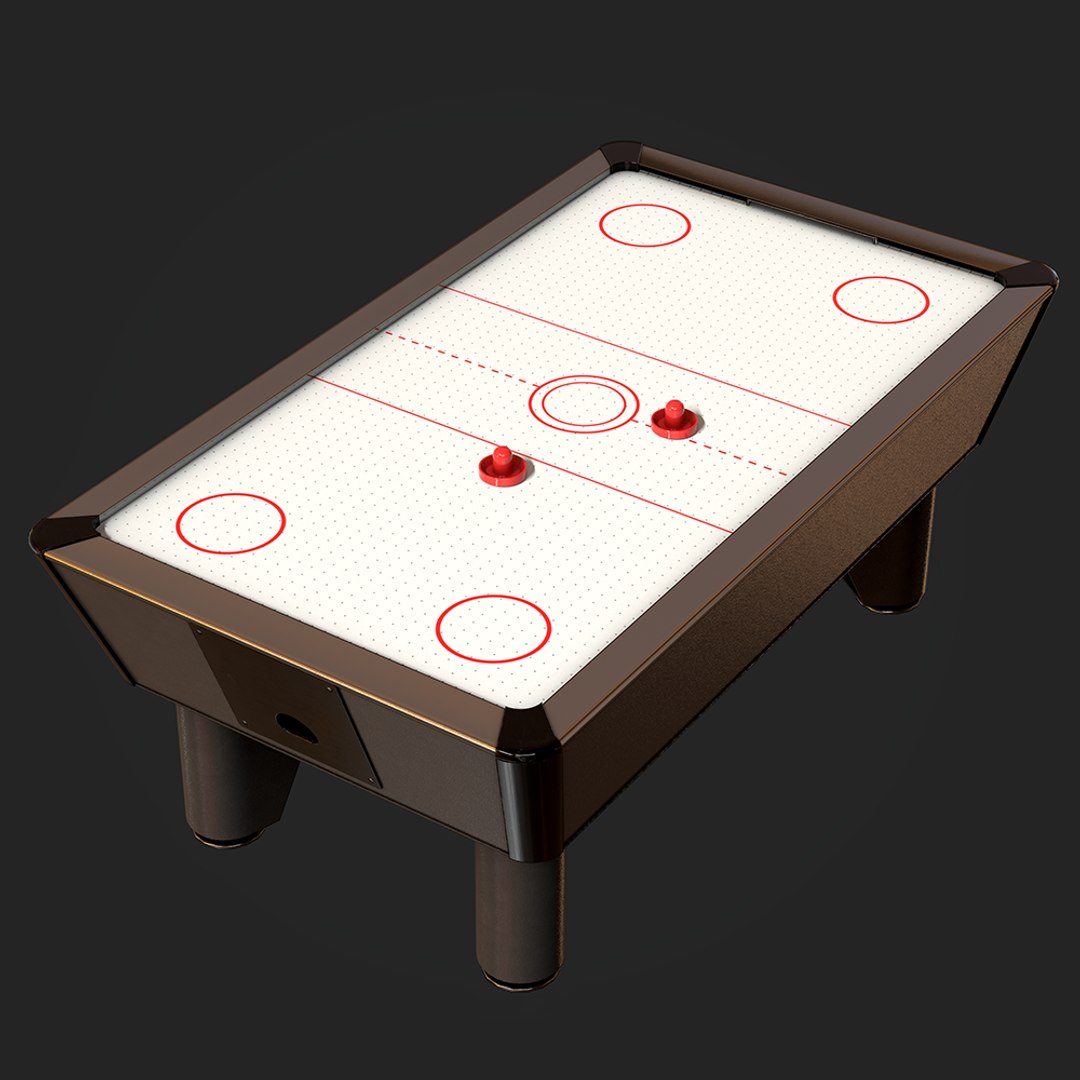 3D Model Hockey Table - TurboSquid 1810479