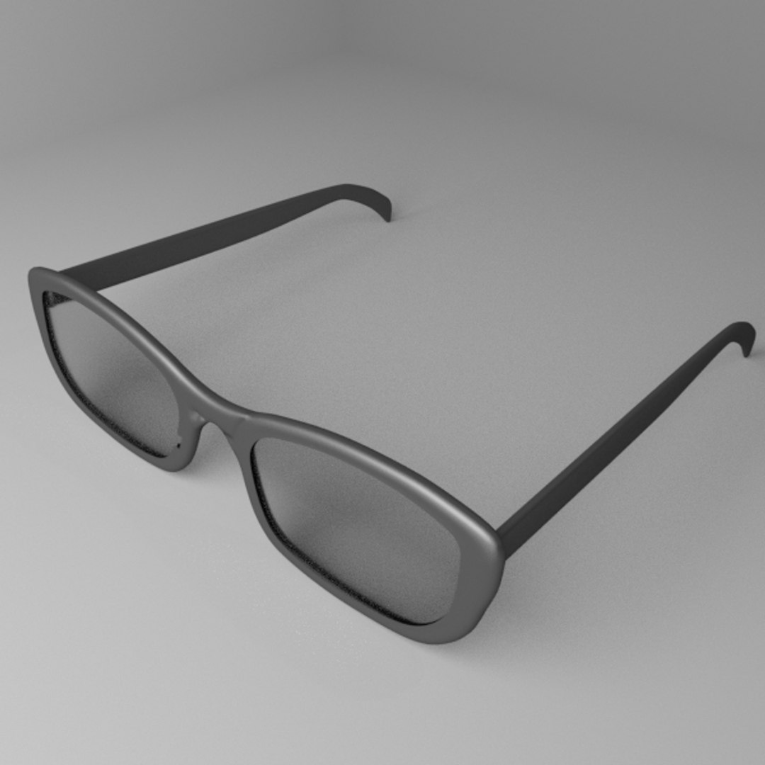 3D eyeglasses 1 - TurboSquid 1580950