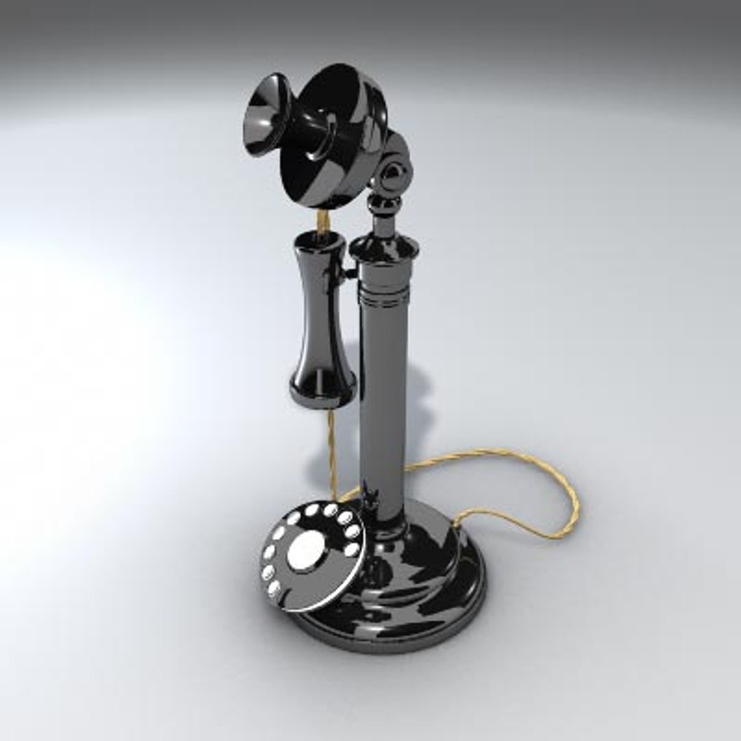 3D Model Old Phone - TurboSquid 302541