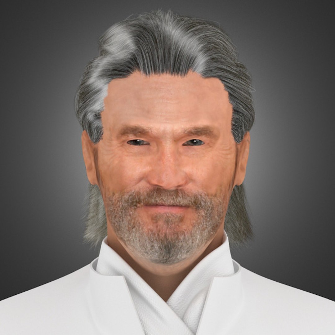 C4d Kevin Flynn Head Tron