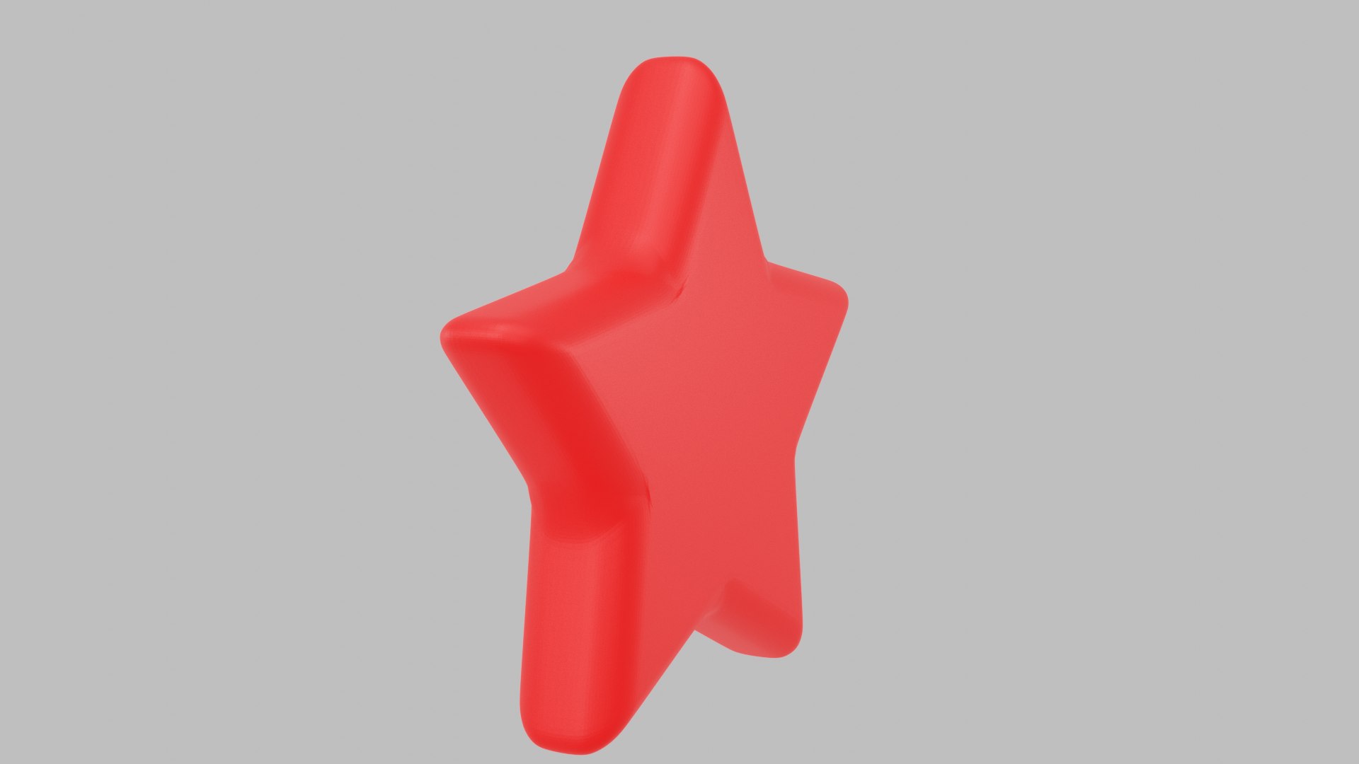 3D Red Star - TurboSquid 2133789