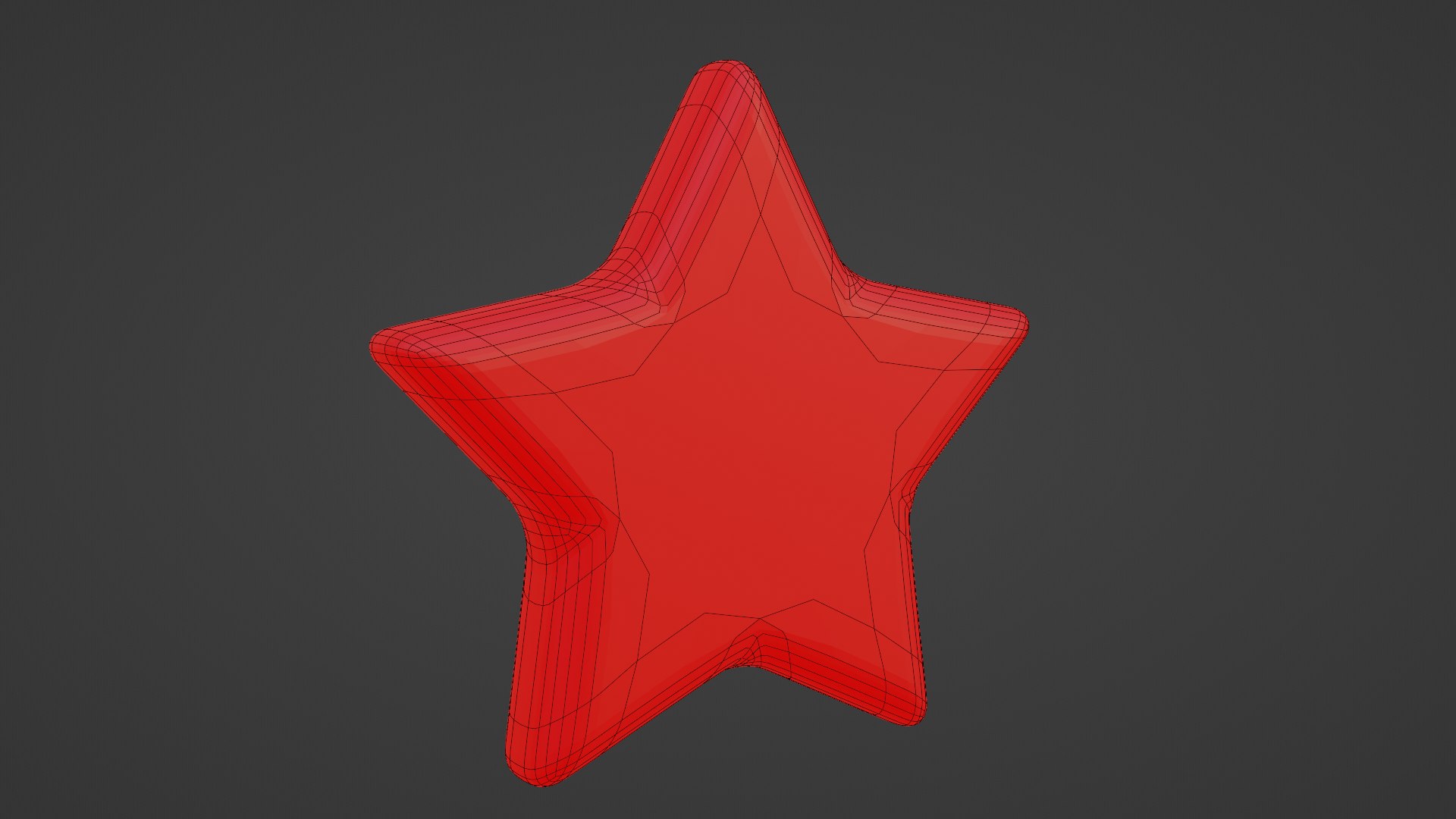 3D Red Star - TurboSquid 2133789