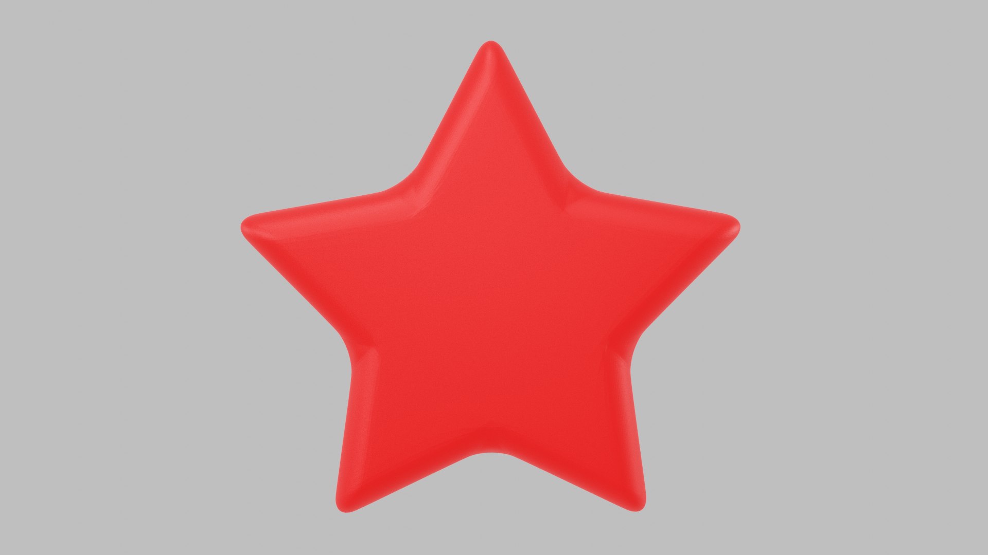 3D Red Star - TurboSquid 2133789
