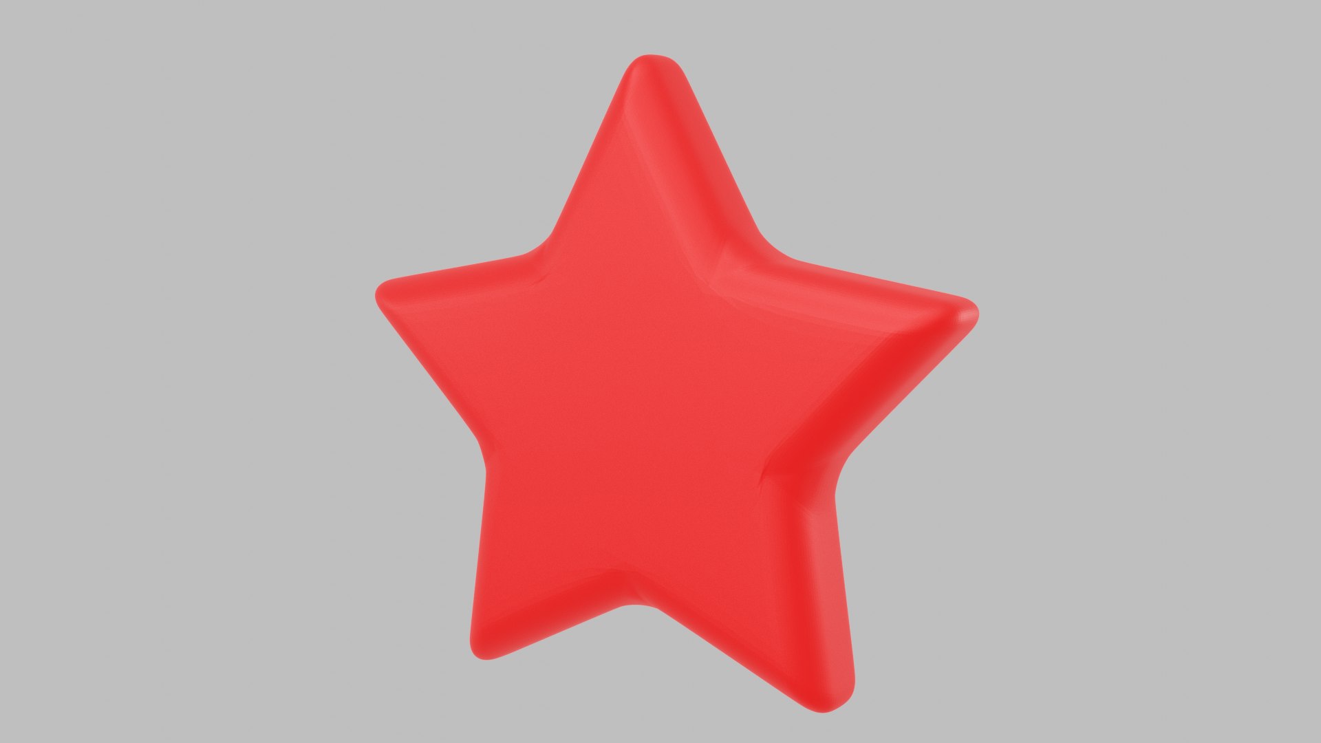 3D Red Star - TurboSquid 2133789