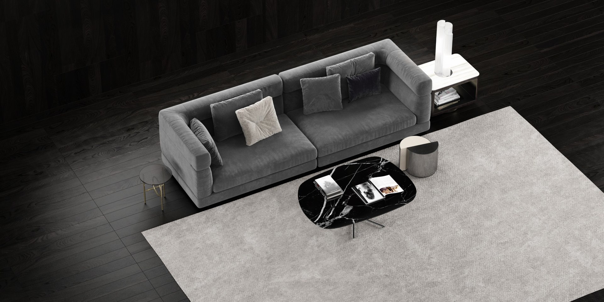 Minotti Alexander Sofa 3 3D - TurboSquid 1588030