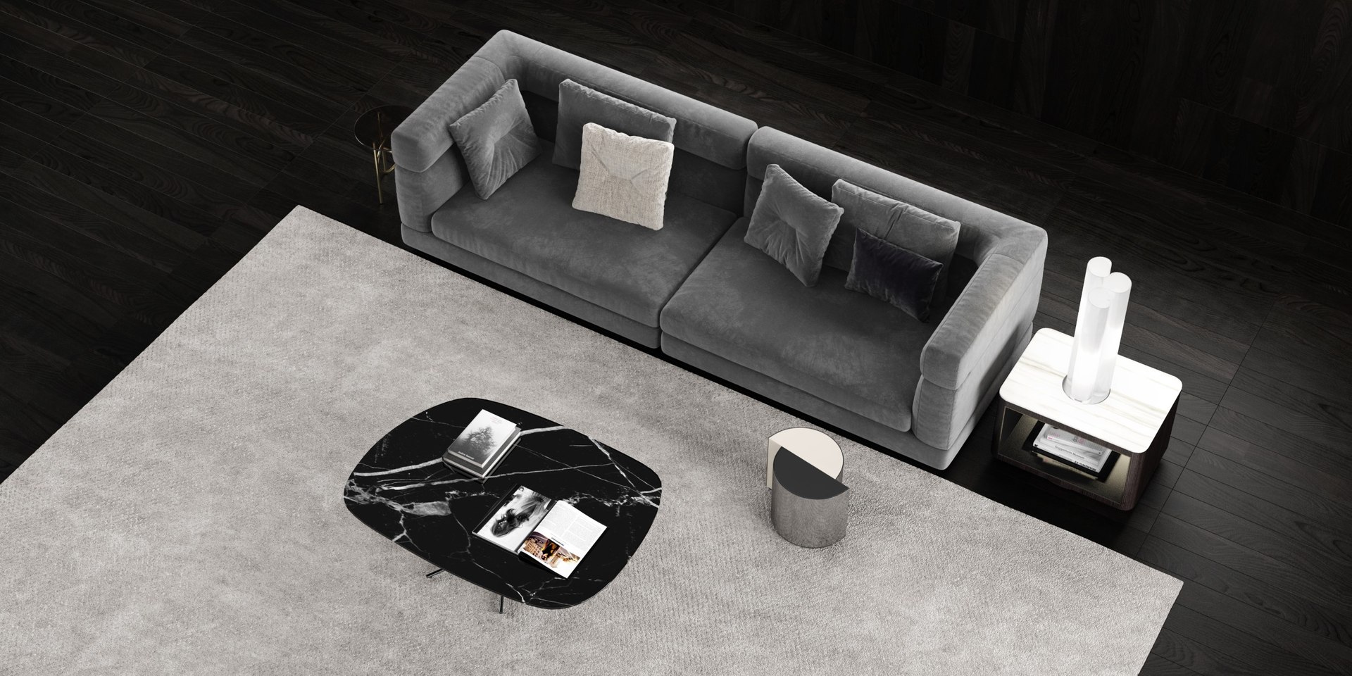Minotti Alexander Sofa 3 3D - TurboSquid 1588030
