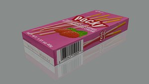 3D Pocky Models - Browse & Download Formats - TurboSquid