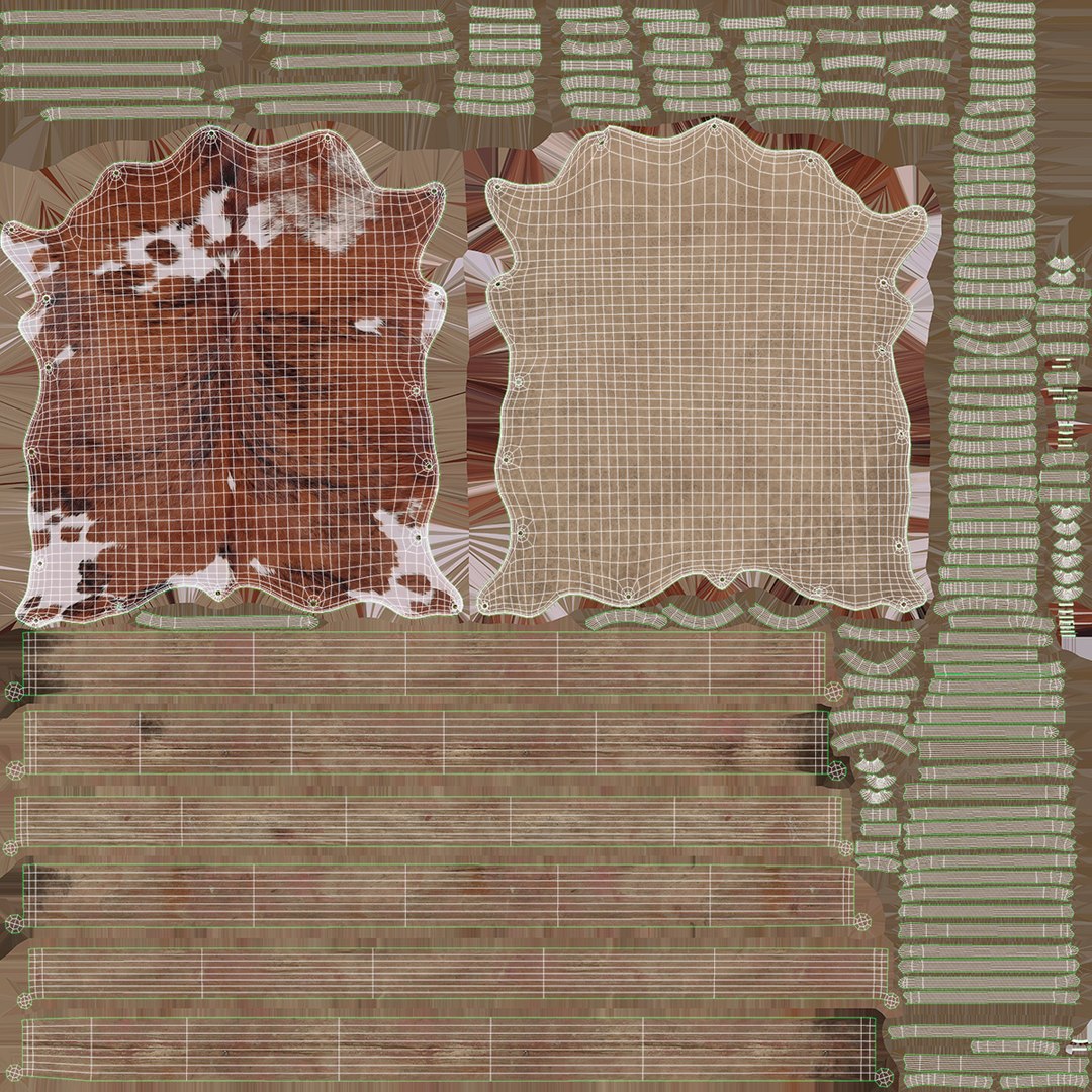 3D Medieval Leather Rack 8K PBR Textures - TurboSquid 2018304