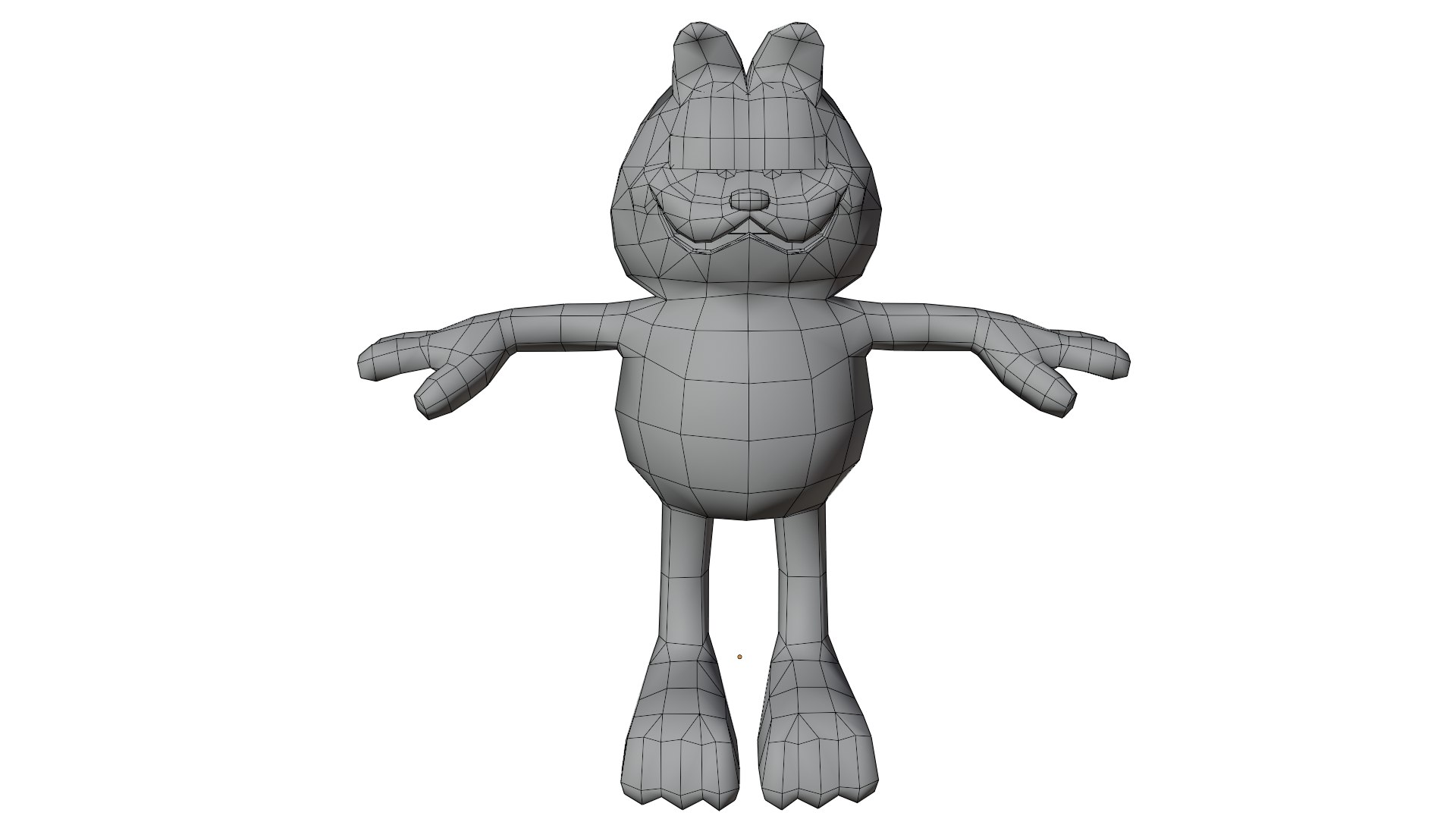 3D Garfield - TurboSquid 2211046
