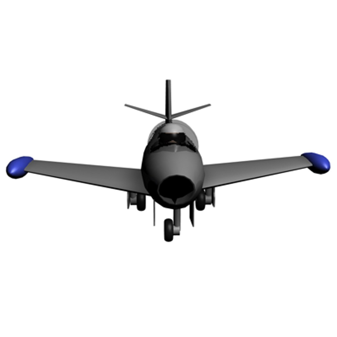 Free C4d Mode Airplane Jet